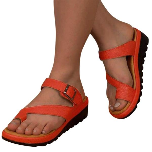 商品名:  Sandals for Women Flat,Women's 2020 Toe Ring Comfy Platform Sandal Shoes Summer Beach Travel Fashion Slipper Flip ...
