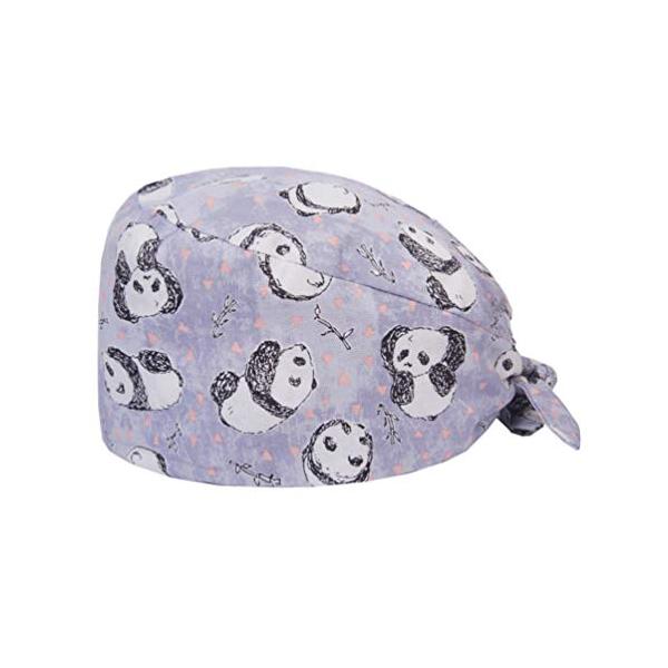 商品名:  PRETYZOOM Scrub Cap for Nurse Doctors Adjustable Doctor Cap Surgery Hat Pure Cotton Printed Doctor Nurse Cap Hatブラ...