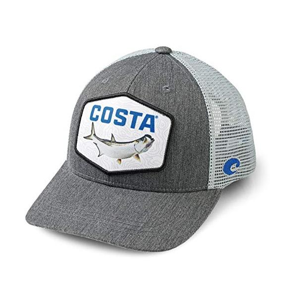 商品名: Costa Del Mar トラッカー US サイズ: X-Large Costa Topo Trucker Hat, Mid Gray Heather Tarponブランド: Costa Del Mar商品サイズ: One Si...