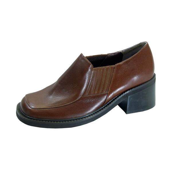 商品名:  Peerage Channelle (5875) Women's Wide Width Slip-On Casual Leather Shoes BROWN 6ブランド: Peerage商品サイズ: 6 X-Wide商品番号: ...