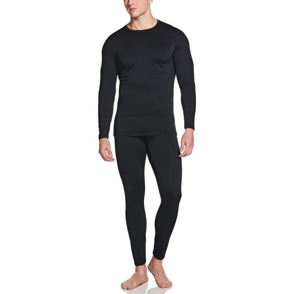 商品名:  ATHLIO Men's Thermal Underwear Set, Winter Hunting Gear Comfort Fit Long Johns, Base Layer Top &amp; Bottom for Co...