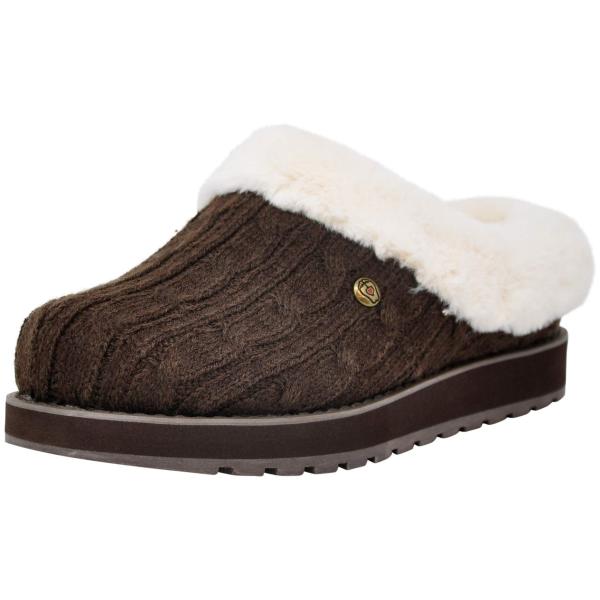 商品名: Skechers BOBS from Women's Keepsakes Ice Angel Slipper, Chocolate/Natural, 6 W US Skechers BOBS from Women's Keepsa...