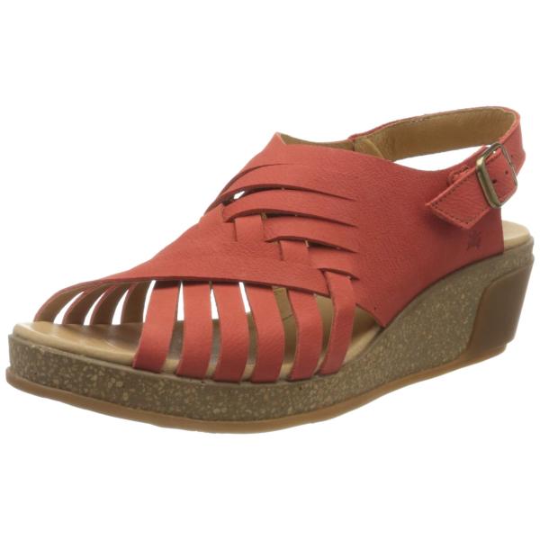 商品名: El Naturalista レディース リーフ N5018 ウェッジサンダルシューズ, コーラル, 7 El Naturalista Women's Leaves Sandal, Coral Garden, 4 UKブランド: ...