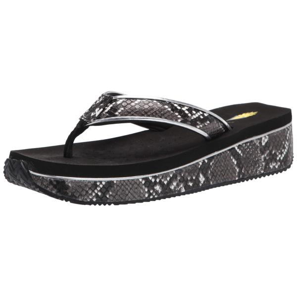 商品名: 揮発性女性用ウェッジサンダル, マルチグレー, 10 Volatile Women's Wedge Sandal, Grey Multi, 10ブランド: VOLATILE商品サイズ: 10高さ: 30.7cm横幅: 14.6cm...
