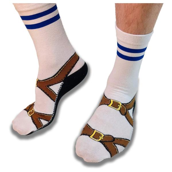 商品名: MunnyGrubbers - サンダルNソックス - サンダルを履いているようなソックスに - ファッションの頂点 - 洗濯機洗い可能 MunnyGrubbers - Socks and Sandals - Looks Like...