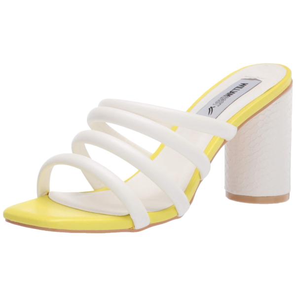 商品名: William Rast レディース コンフォートヒールサンダル US サイズ: 10 カラー: ホワイト William Rast Women's Comfort Heeled Sandal, White, 10ブランド: Wi...