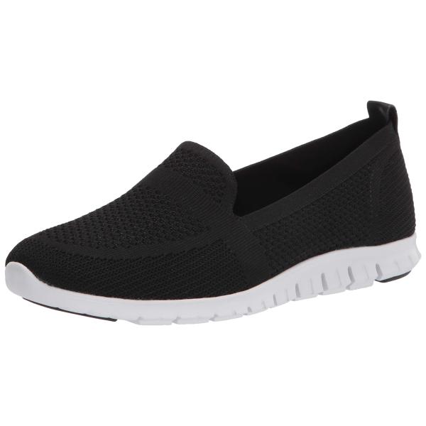 商品名: [ZEROGRAND] ゼログランド スティッチライト スリッポン ローファー womens W20352 ブラック ニット/レザー 5.5-B Cole Haan Women's Zerogrand Stitchlite Sli...