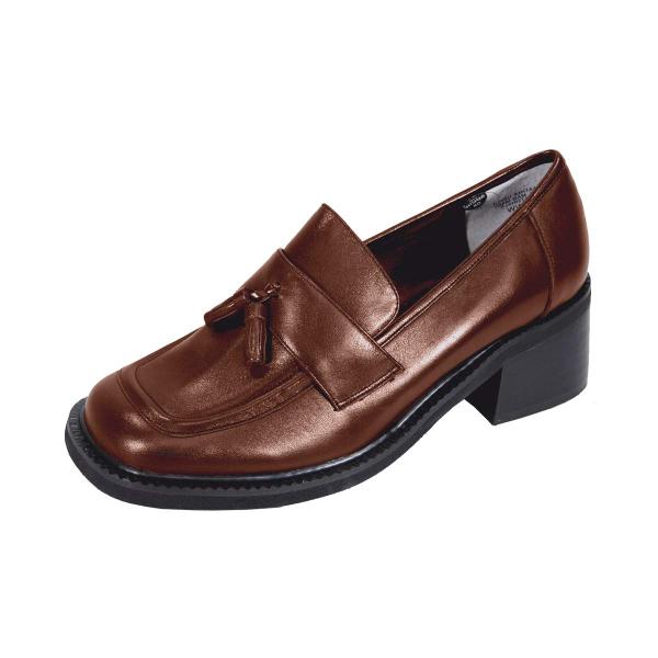 商品名:  Peerage Rhona (5880) Women's Wide Width Slip-On Casual Tassel Leather Shoes BROWN 10ブランド: Peerage商品サイズ: 10 X-Wide商...