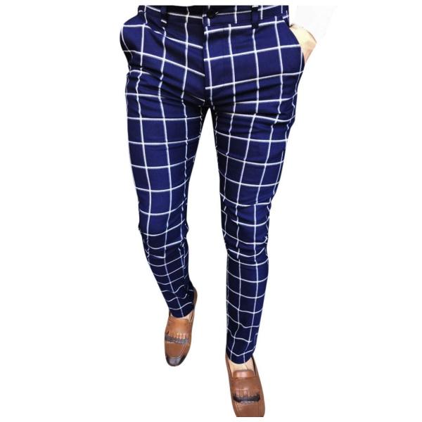商品名:  F_Gotal Mens Dress Pants Slim Fit Stretch Flat-Front Skinny Plaid Dress Pants Big &amp;Tallブランド: F_Gotal Mens Pant...