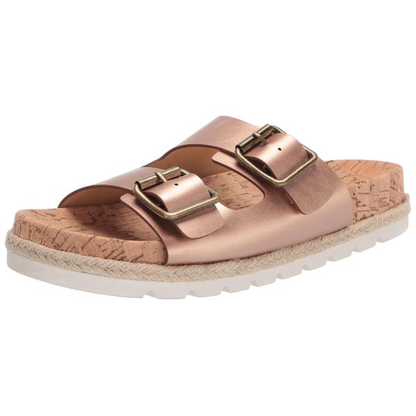 商品名: Esprit レディース Brielle フラットサンダル US サイズ: 24.5 カラー: メタリック Esprit Women's Brielle Flat Sandal, Rose Gold, 8.5ブランド: Espri...