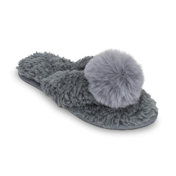 商品名:  Lemon Women's Teddy Bear Berber Flip Flop Slipper, Charcoal, S/Mブランド: LEMON商品サイズ: Small-Medium高さ: 28.2956cm横幅: 21....