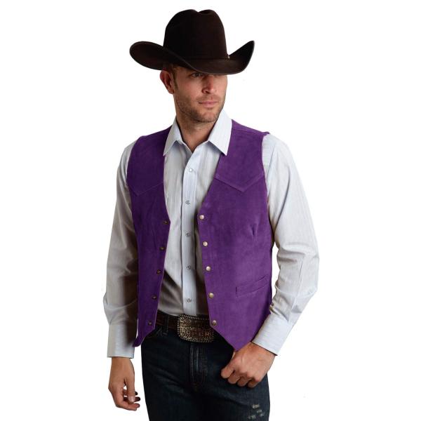 商品名:  Lilis Men's Suede Leather Suit Vest Vintage Cowboy Style Jacket Slim Fit Waistcoatsブランド: Lilis商品サイズ: Medium-Large高...