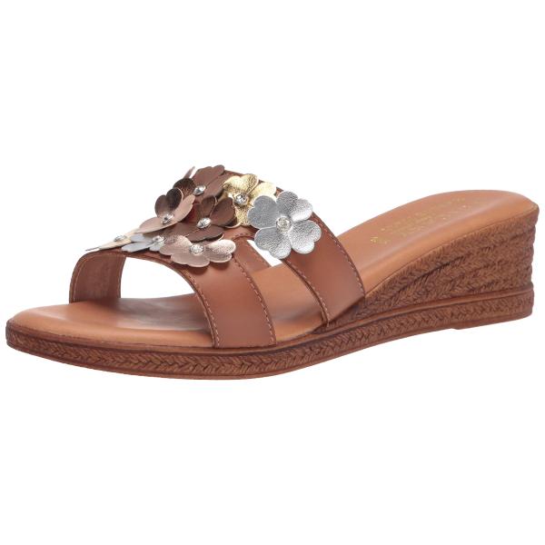 商品名: Tuscany レディース ウェッジサンダル US サイズ: 7.5 カラー: ブラウン Tuscany Women's Wedge Sandal, Cognac, 7.5ブランド: Easy Street商品サイズ: 7.5高さ...