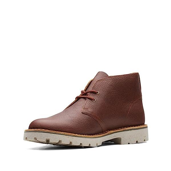 商品名: Clarks Men's Overdale Mid Chukka Boot, Dark Tan Leather, 9.5 Clarks Men's Overdale Mid Chukka Boot, Dark Tan Leathe...