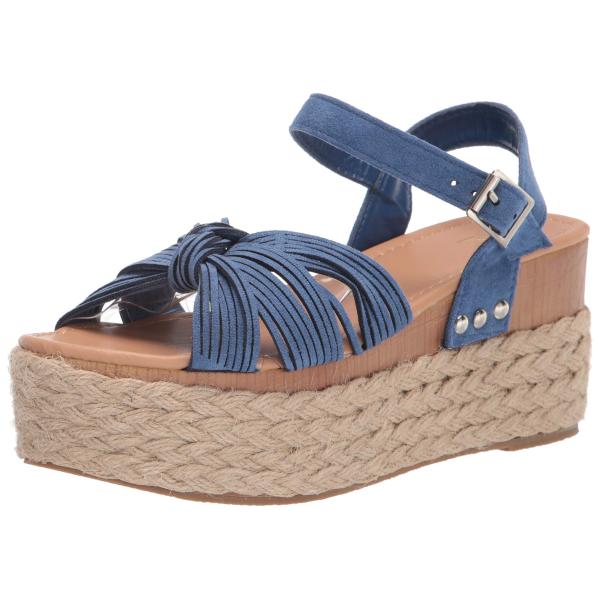 商品名: YOKI レディース コンフォート エスパドリーユ ウェッジサンダル US サイズ: 10 カラー: ブルー YOKI Women's Comfort Espadrille Wedge Sandal, Blue, 10ブランド: ...