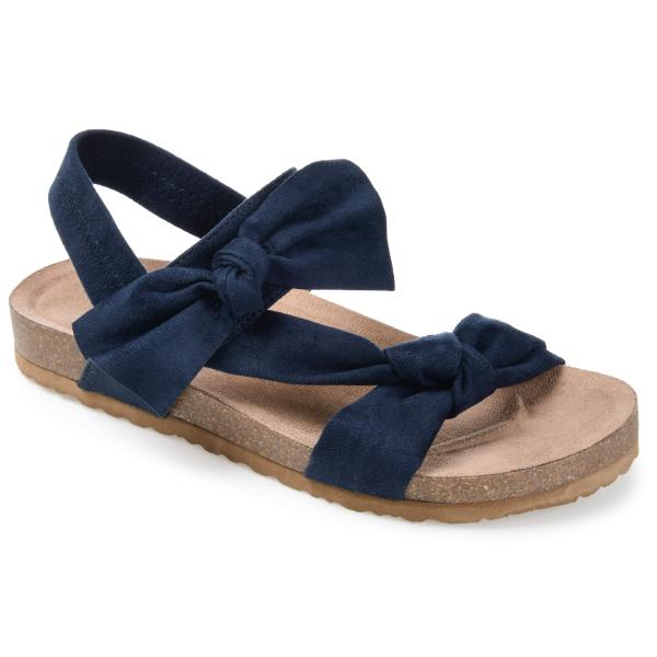 商品名: Journee Collection レディース Xanndra サンダル, ブルー, 7 Journee Collection Women's Xanndra Sandal Blue 7 Medium WOMENS USブランド...