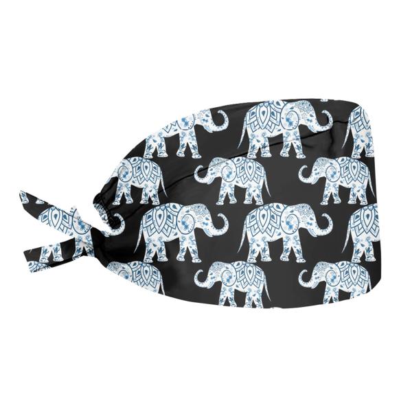 商品名:  UNICEU Elephant Hats for Women Girls Working Cleaning Cap with Adjustable Tie Sweatbandブランド: UNICEU商品サイズ: Medium高さ...