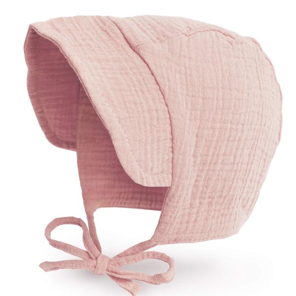 商品名:  JELLYTREE Newborn Baby Hat Brimmed Sun Bonnet Muslin Double Gauze Cotton Infant Fashion Beanie Toddler Cap, Pink, ...