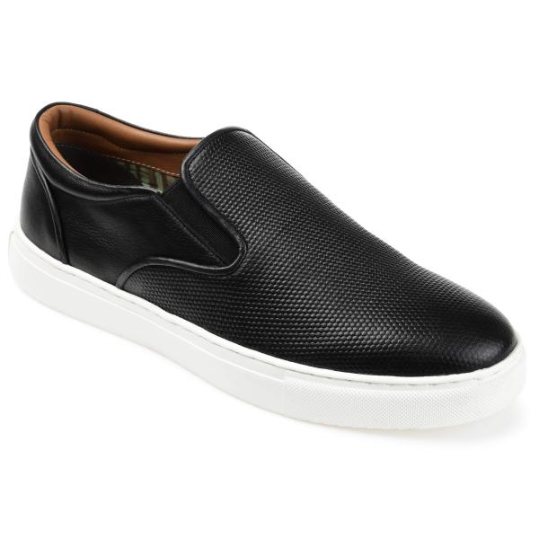 商品名:  Thomas &amp; Vine Mens Conley Sneaker with Genuine Leather Uppers and Tru Comfort Foam Footbed, Black, 9.5ブランド: Th...