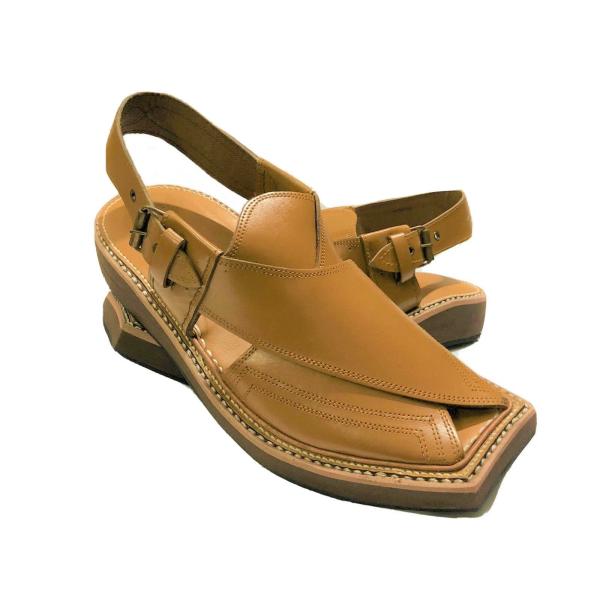 商品名:  Generic Men's Kaptan Special Double Sole Peshawari Leather Hand Made ChappalSandalFlip Flop, 11, Bronzeブランド: Gener...