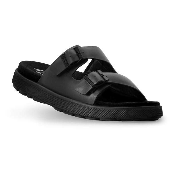 商品名: Gravity Defyer Men's G-Defy Black Heston Leather Sandal 15 M US - VersoCloud Multi-Density Shock Absorbing Stress R...
