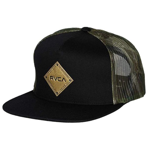 商品名:  RVCA Men's Finley Trucker Hat, Black Camo, One Sizeブランド: RVCA商品サイズ: One Size高さ: 25.4cm横幅: 25.4cm奥行: 25.4cm重量: 454g...
