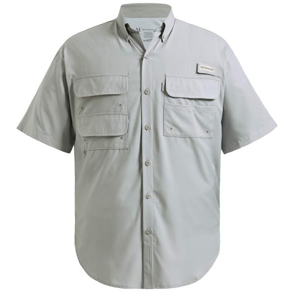 商品名: [FUFSAWS] BASSDASH UPF 50 - Camisa de vestir de pesca para hombre con botones, tejido de manga corta para exteriore...