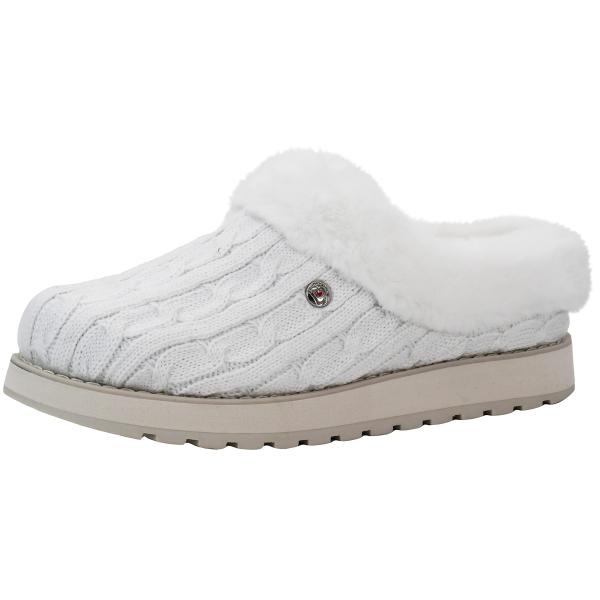 商品名: Skechers レディース Keepsakes アイスエンジェルミュール, ホワイト, 10 Skechers BOBS from Women's Keepsakes Ice Angel Slipper, White, 10 M...