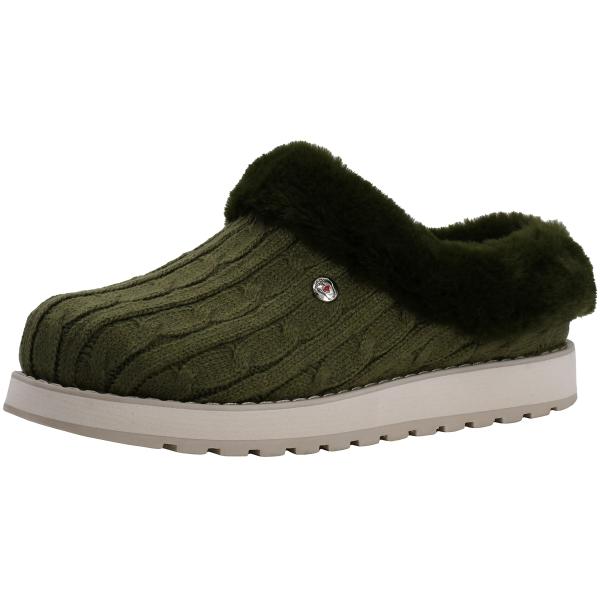 商品名: Skechers レディース Keepsakes アイスエンジェルミュール, オリーブ, 6 Skechers BOBS from Women's Keepsakes Ice Angel Slipper, Olive, 6 M U...