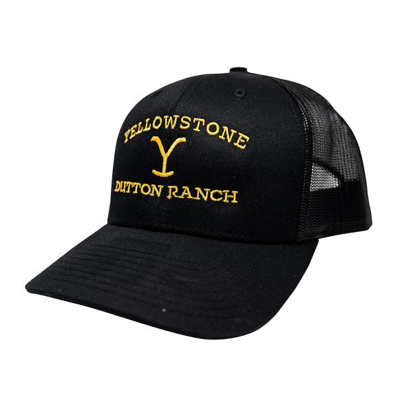 商品名:  Changes Men's Standard Yellowstone Dutton Ranch Kevin Costner Western TV Show Trucker Hat Cap 66-11 Black, One Siz...
