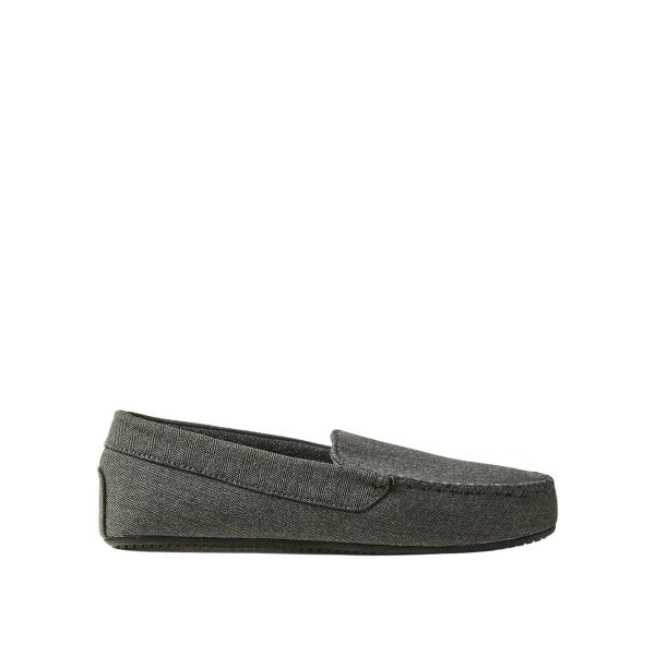商品名: Marks &amp; Spencer メンズ ヘリンボーン モカシンスリッパ, グレーミックス, 7 Marks and Spencer Men's Herringbone Moccasin Slippers, Grey Mix...