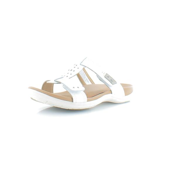 商品名: Cobb Hill Rubey Slide レディース コンフォートサンダル US サイズ: 10 Cobb Hill Rubey Slide Women's Comfort Sandal White/Pewter - 10 Me...