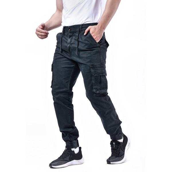 商品名:  Crazyfire Men Joggers Pants Slim Fit Cargo Pants for Men with Pockets Dark Grey 36ブランド: Crazyfire商品サイズ: 36 Regular...
