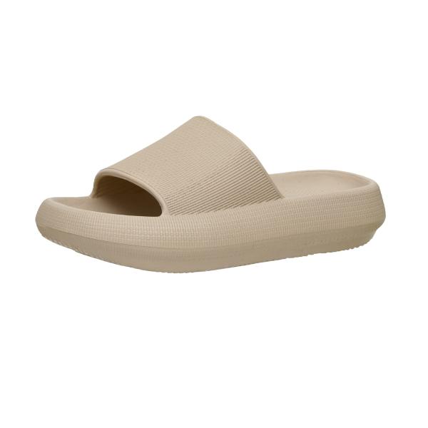 商品名: CUSHIONAIRE レディース 羽回復スライドサンダル +快適, カーキ, 11 CUSHIONAIRE Women's Feather Cloud Recovery Slide Sandals with +Comfort, ...