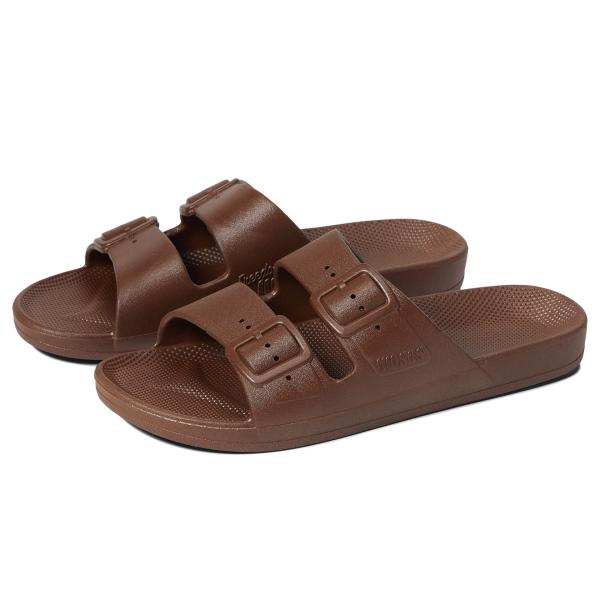 商品名:  Freedom Moses Women's Moses Two Band Slides Choco Women's 6-7 Mブランド: Freedom Moses高さ: 33.909cm横幅: 14.7066cm奥行: 7.3...