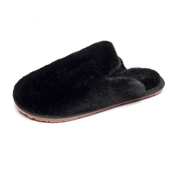 商品名: [Crazy Lady] レディース もこもこ クロスバンド ふわふわ 柔らか ファースリッパ サンダル 夏冬兼用 暖かい 履き心地抜群 室内用 スライドサンダル ソフト フラット 快適 滑らない スパ/室内/屋外用 スリッポン ...