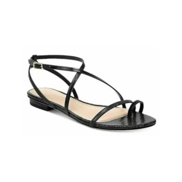商品名:  Via Spiga Calandre Flat Sandals, Black (numeric_8)ブランド: VIA SPIGA商品サイズ: 8高さ: 31.1912cm横幅: 17.1958cm奥行: 11.303cm重量:...