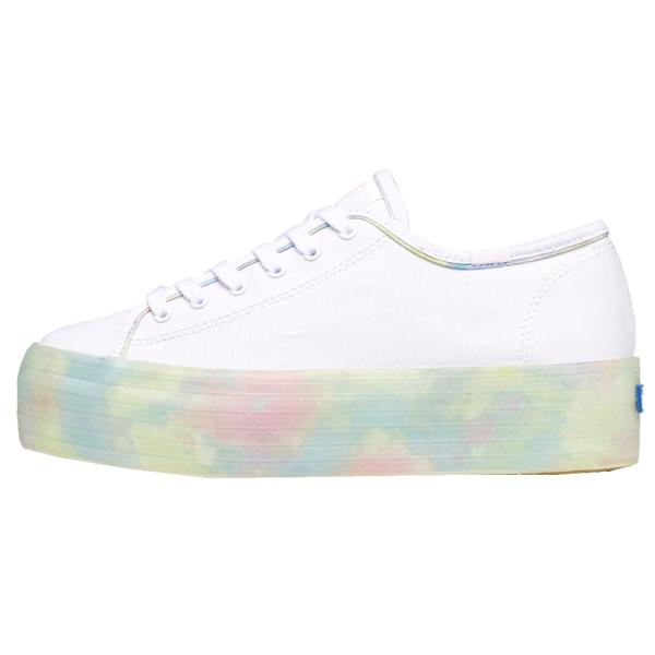 商品名:  Keds Women's Triple Up Tie Dye Foxing Sneaker, White/Multi, 8.5ブランド: Keds商品サイズ: 8.5高さ: 30.7cm横幅: 20.8cm奥行: 11.1cm重...