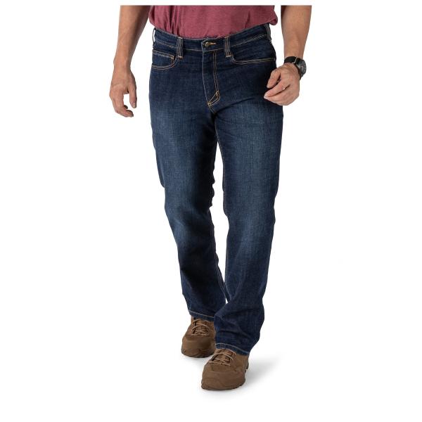 商品名: [Heywood] 5.11 Tactical Defender-Flex Jeans Rectos para Hombre, Tela el〓stica mec〓nica, Bolsillos cl〓sicos, Estilo ...