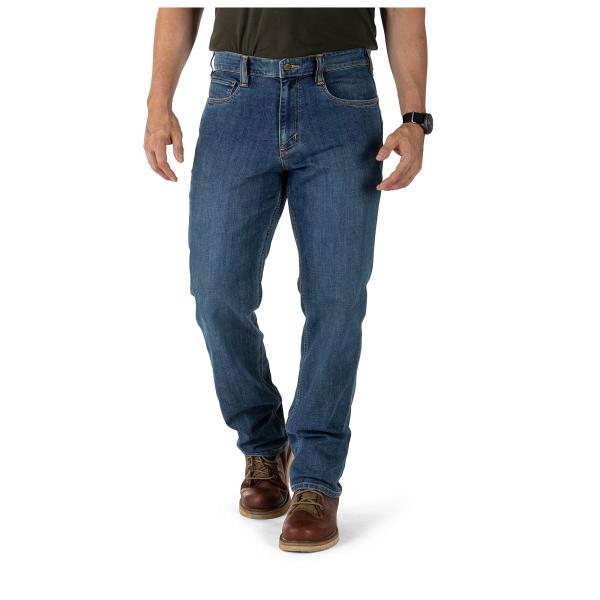 商品名: [Heywood] 5.11 Tactical Defender-Flex Jeans Rectos para Hombre, Tela el〓stica mec〓nica, Bolsillos cl〓sicos, Estilo ...