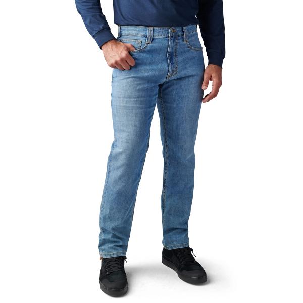 商品名: [Heywood] 5.11 Tactical Defender-Flex Jeans Rectos para Hombre, Tela el〓stica mec〓nica, Bolsillos cl〓sicos, Estilo ...