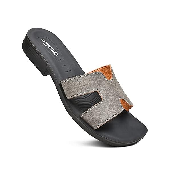 商品名: AEROTHOTIC Flaneur Women s Comfortable Open Toe Flat Sandals (Flaneur Grey, Size 10) AEROTHOTIC Flaneur Women’s Com...