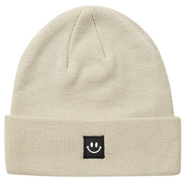 商品名: [Candybay] Gorro de punto con cara sonriente para hombres/mujeres, Grey Apricot Smile, talla 〓nica MaxNova Beanie H...