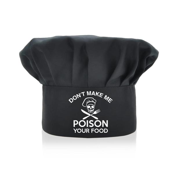 商品名:  AGMdesign Funny Chef Wear, Funny Chef Hat, Don't Make Me Poison Your Food, Adjustable Kitchen Cooking Hat for Men ...