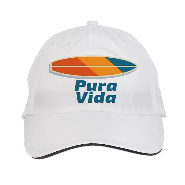 商品名:  Makoroni - Pura Vida Surf Surfing Beach Hat Adjustable Cap, DesE9 Whiteブランド: Makoroni商品サイズ: Small-XX-Large商品番号: 色:...