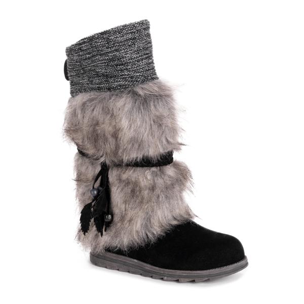 商品名:  MUK LUKS mens Lukees By Muk Luks〓?〓 Women's Sigrid Leela Too Fashion Boot, Ebony, 8 USブランド: MUK LUKS商品サイズ: 8高さ: 35...