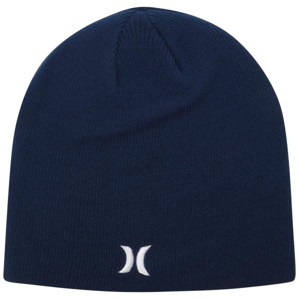 商品名: Hurley Men's Winter Hat - Classic Icon Beanie, Size One Size, Obsidian Hurley Men's Winter Hat - Classic Icon Beani...