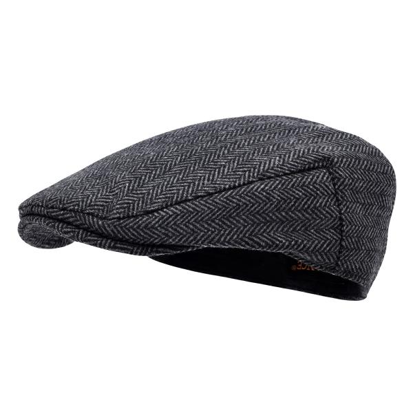 商品名:  STARANCE Men Hat Wool Blend Newsboy Ivy Hat Tweed Flat Cap (Herringbone Gray, 7 1/4)ブランド: STARANCE商品サイズ: 7 1/4高さ: ...