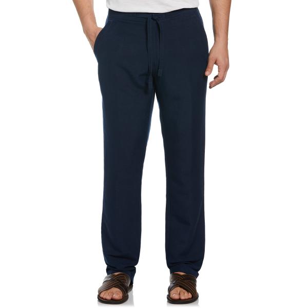 商品名:  Cubavera Men's Regular Linen-Blend Pants with Drawstring (Size Small-5X Big &amp; Tall), Dress Blues, X-Large/32 I...
