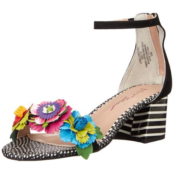 商品名: ベッツィ・ジョンソン女性用ロアヒールサンダル, ブラックマルチ, 6 Betsey Johnson Women's LORE Heeled Sandal, Black Multi, 6ブランド: Betsey Johnson商品サ...